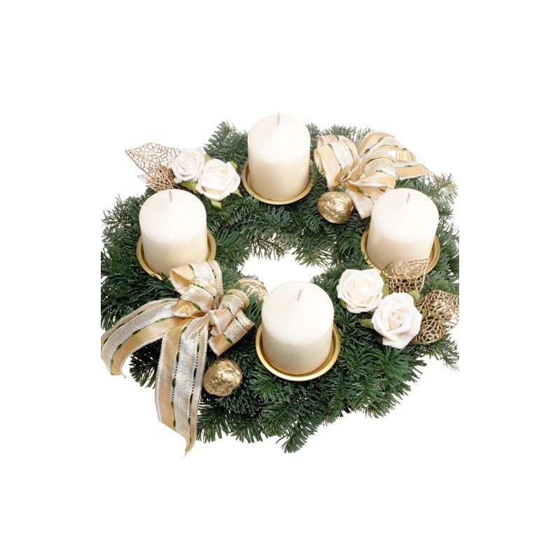 Lumanari Ornamentale - Set 4 Lumanari cilindrice Advent 5cm*4cm