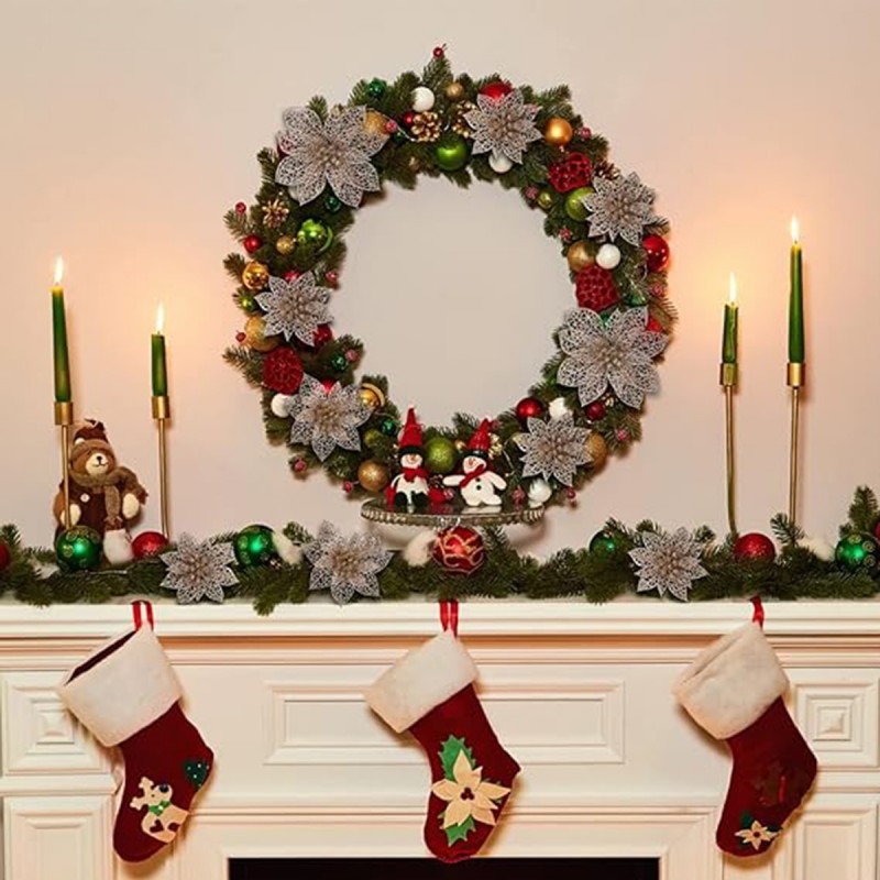 Decoratiuni Craciun - Craciunite Artificiale, nuante de Craciun | Flori ...