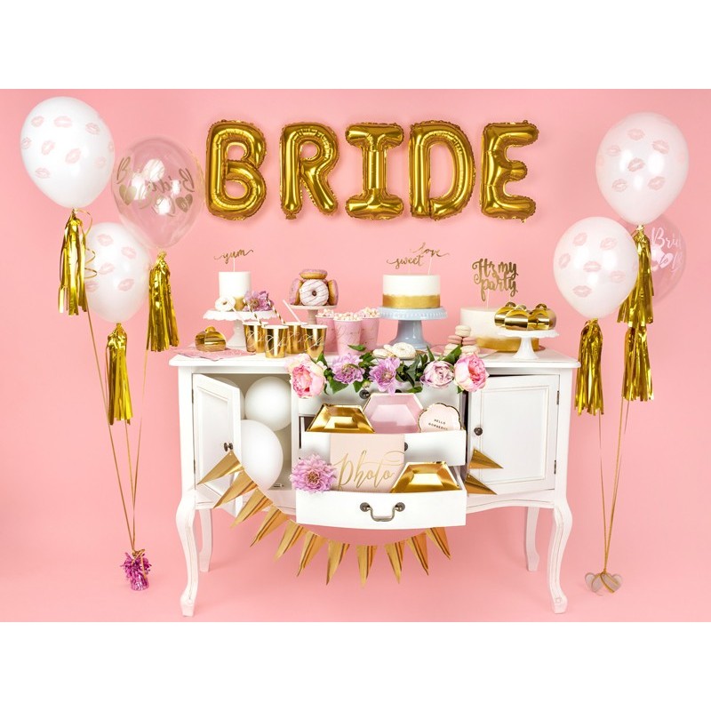Baloane Latex - Baloane Bride To Be Transparent 5buc | 7,11 lei ...